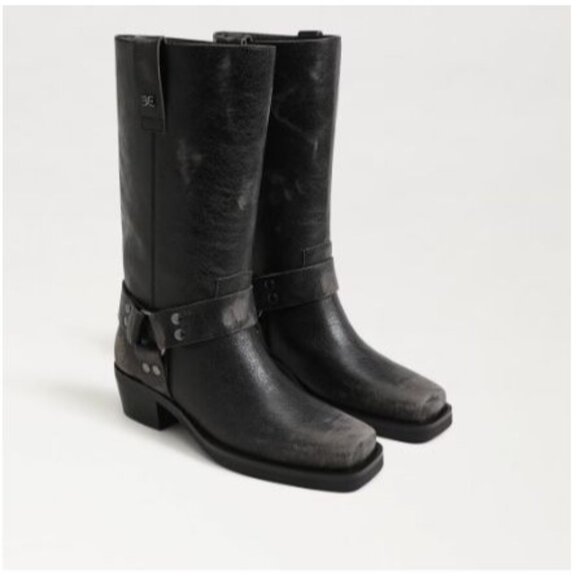 Sam Edelman | Shoes | New Sam Edelman Nova Western Buckle Boot Womens ...